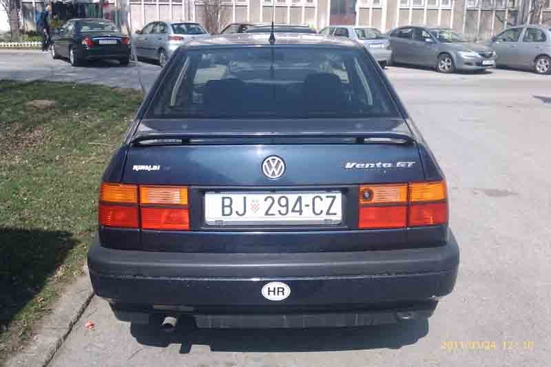 VW Vento GT, 1993 god.
