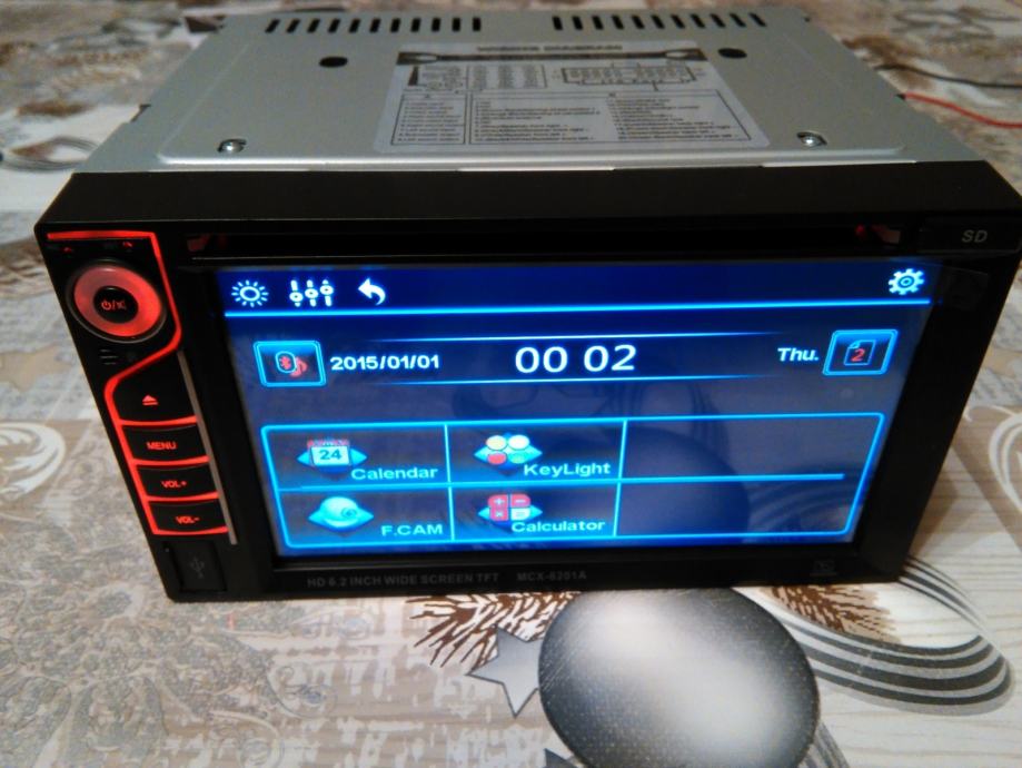 NOVA 2DIN multimedija MCX-6201A