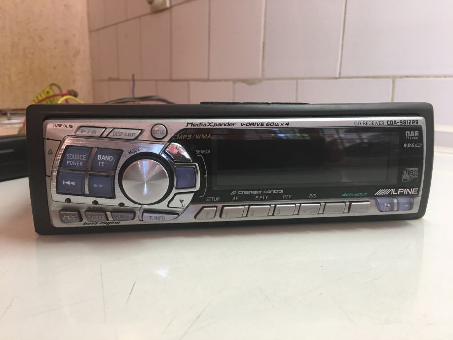 Alpine 9812 RB autoradio