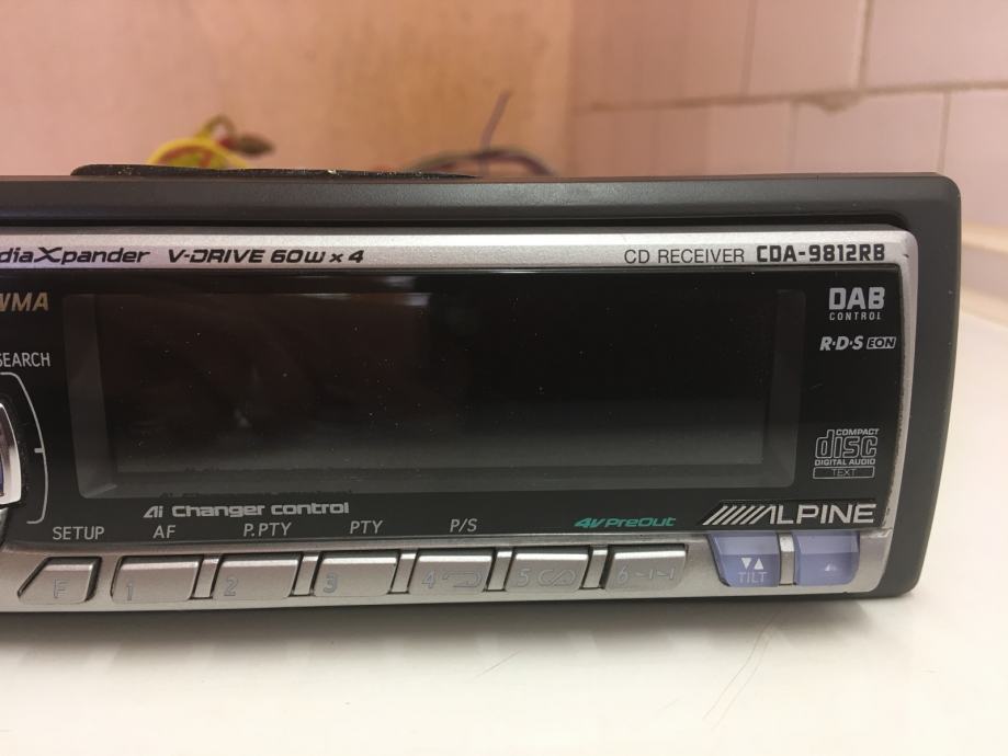 Alpine 9812 RB autoradio