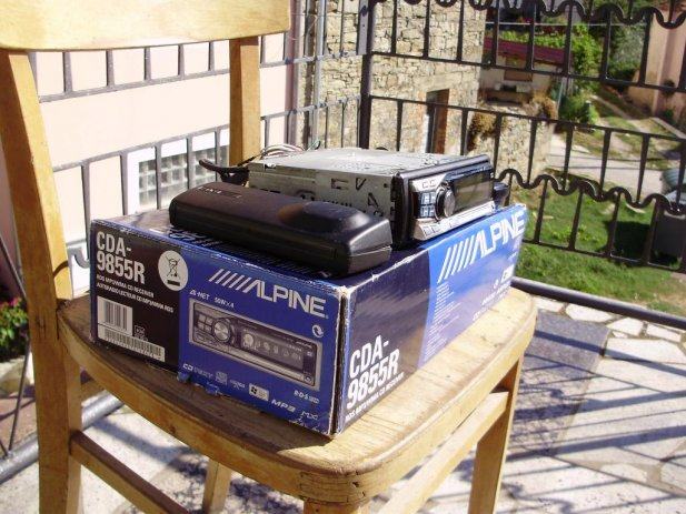 Alpine 9855 headunit, 4V izlazi,vremenska korekcija, TOP MODEL
