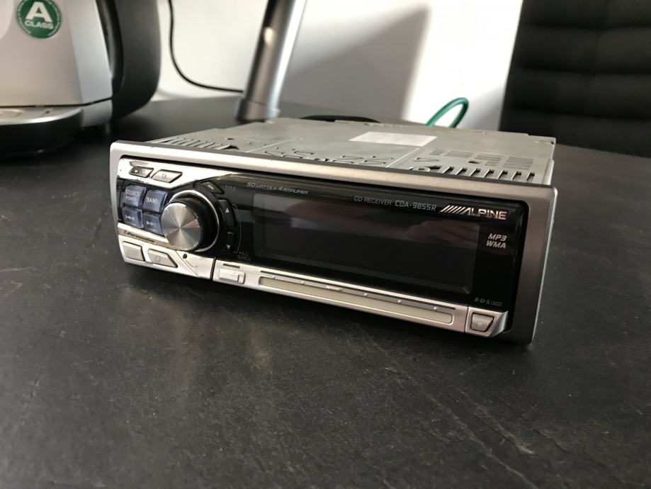 Alpine 9855r auto radio