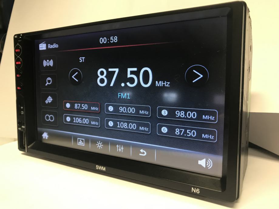 Autoradio 2 DIN SWM-N6 bluetooth 7”