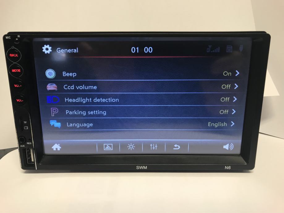 Autoradio 2 DIN SWM-N6 bluetooth 7”