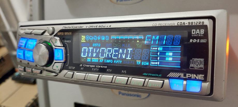 AUTORADIO ALPINE CDA-9812RB