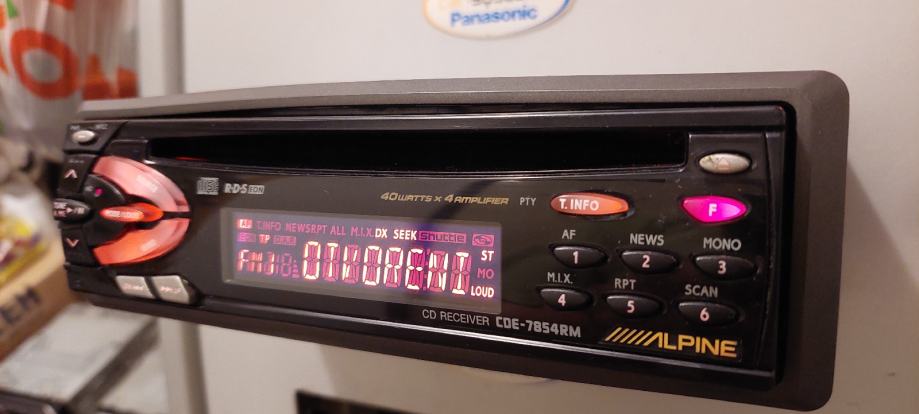 AUTORADIO ALPINE CDE-7854RM