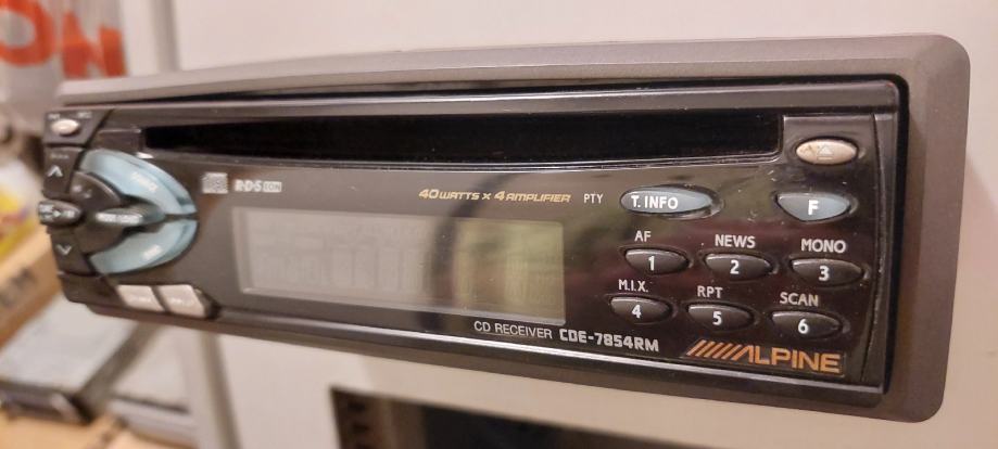 AUTORADIO ALPINE CDE-7854RM