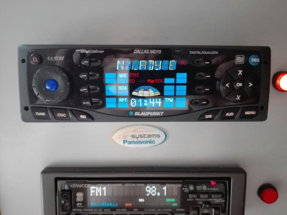 AUTORADIO MINIDISC -BLAUPUNKT DALLAS MD70