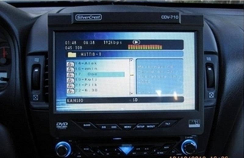 autoradio dvd Silvercrest cdv-710