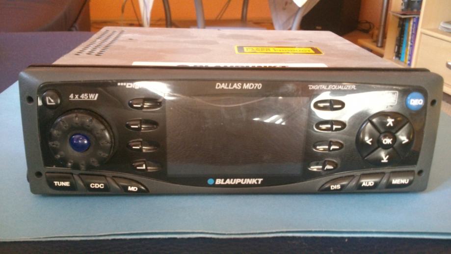 Autoradio Mini disc Blaupunkt Dallas MD70