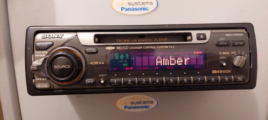 AUTORADIO MINIDISC SONY MDX-C 7900R