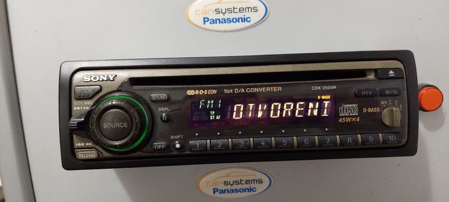 AUTORADIO SONY CDX-2500R