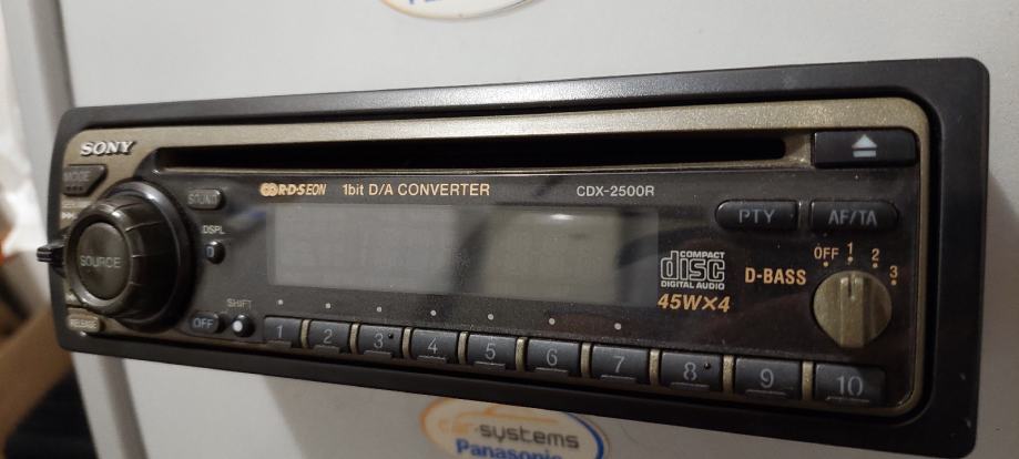 AUTORADIO SONY CDX-2500R