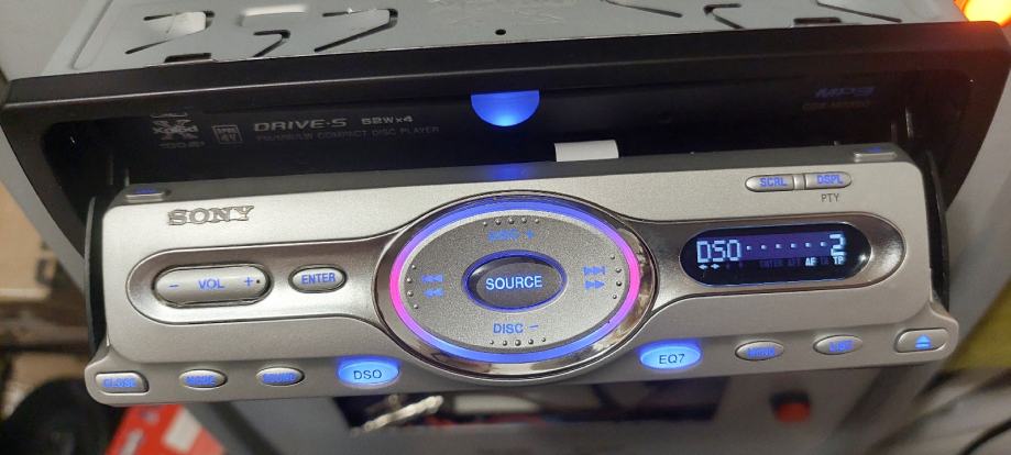 AUTORADIO SONY CDX-M8800 BLACK PANEL