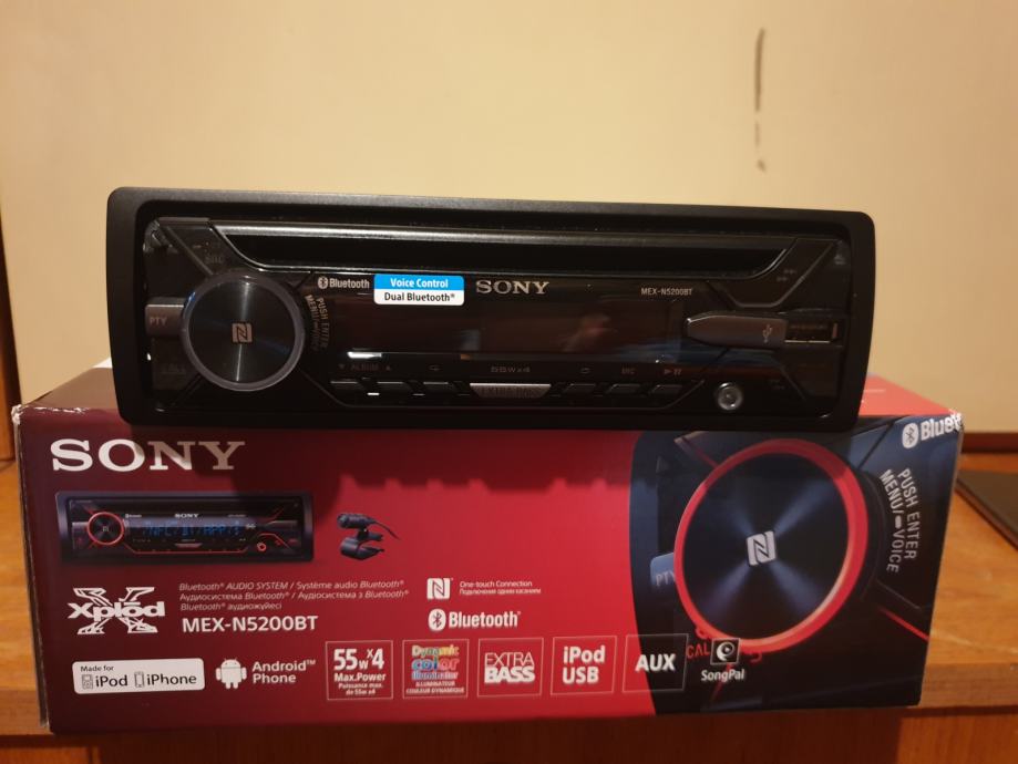 Autoradio Sony MEX-5200BT