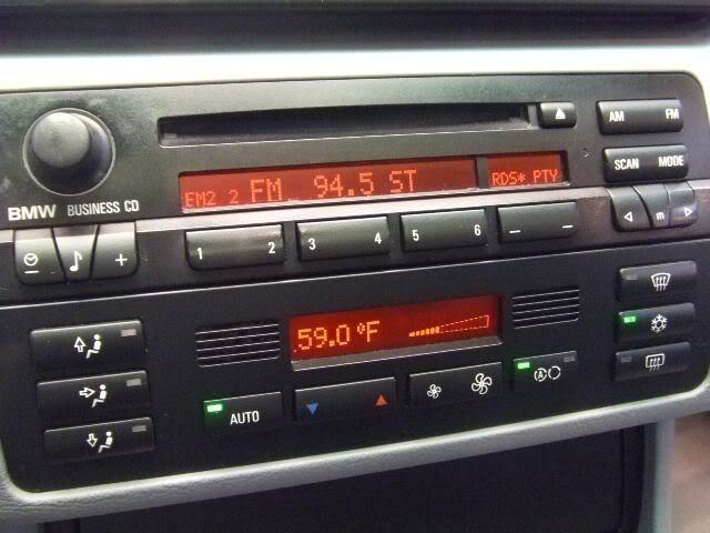 BMW e46 cd player