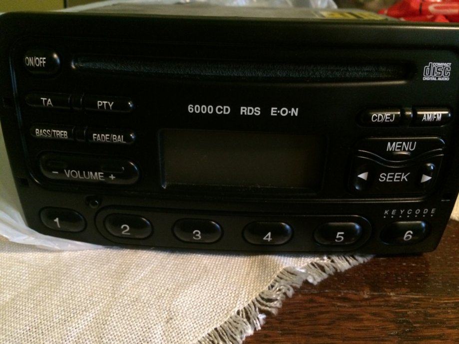 Ford 6000 CD RDS EON autoradio