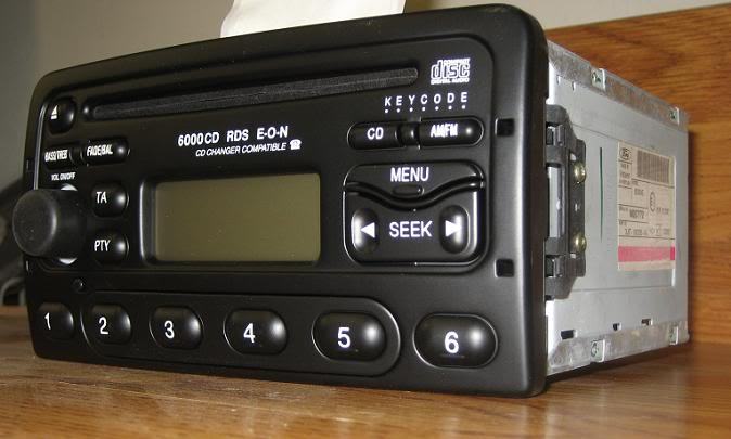 Ford CD player / auto radio, model 6000 RDS EON - Fiesta, Puma