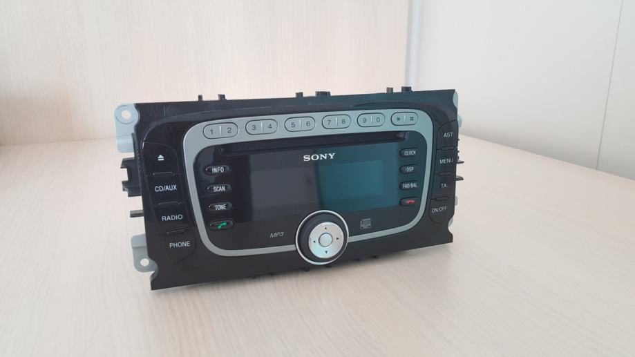 Ford - original Sony autoradio (CD, MP3)