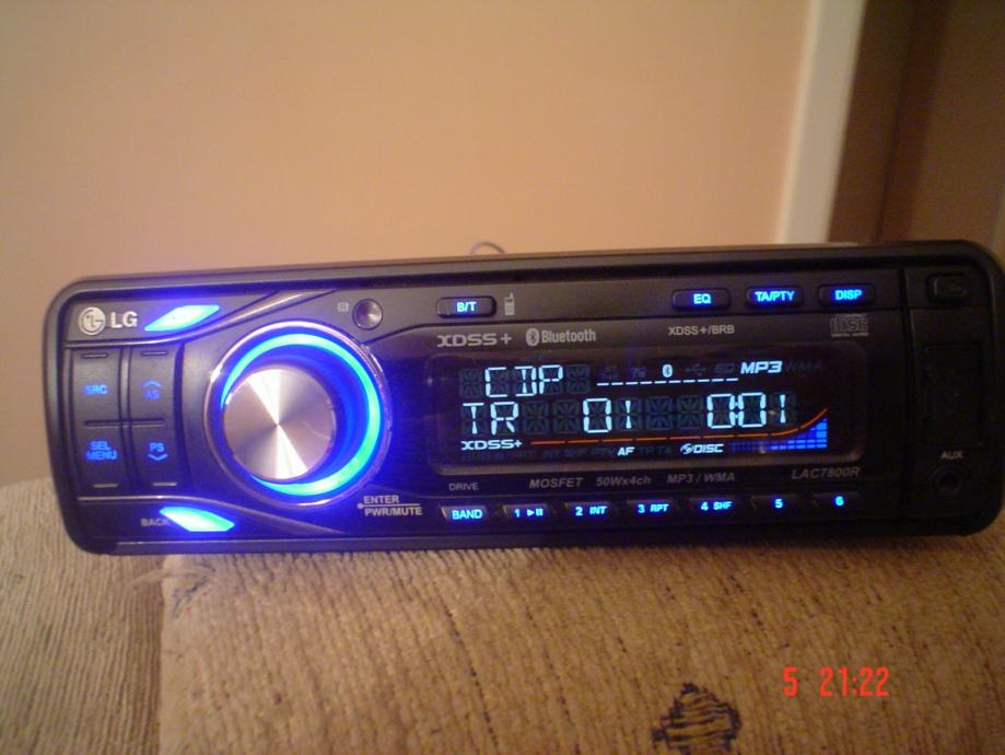 LG autoradio cd,aux,wma,mp3,USB, Bluetooth 4x50w