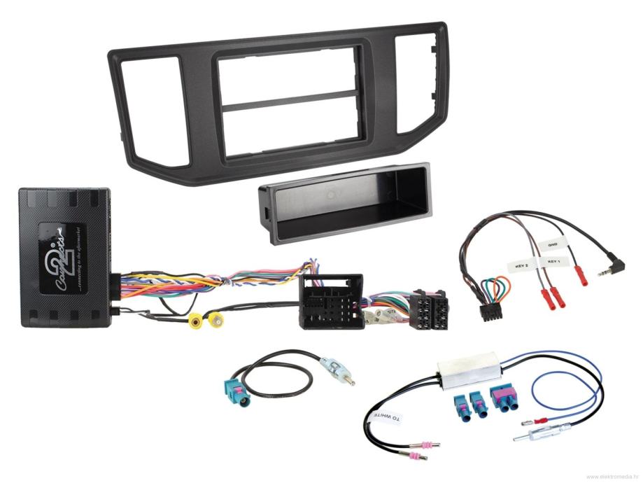 MAN, VW - 2DIN radio adapter