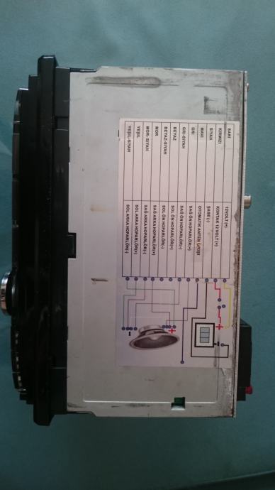 **Mp3 Player Telefunken USB,AUX + EUROJACK kabel**