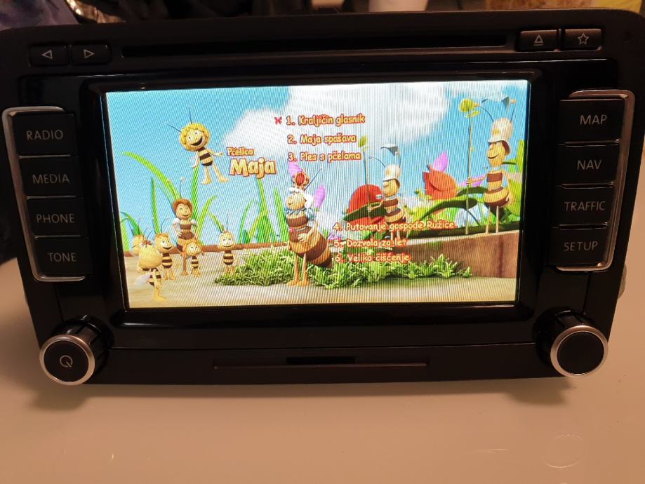 Navigacija auto radio ORIGINAL RNS 510 VW / Škoda Columbus