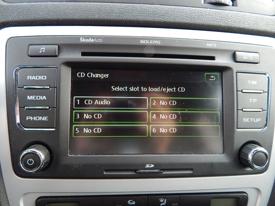 Original škoda autoradio