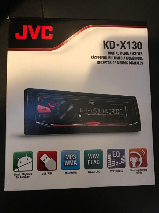 PRODAJEM JVC KD-X130 ***NOVO*** HITNO!