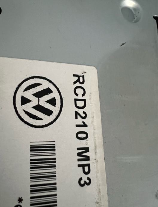 **RCD 210 MP3 za VW Polo, VW Golf i dr**