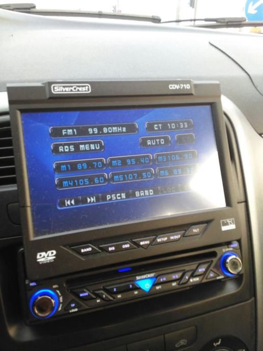 Silver Crest auto dvd-player