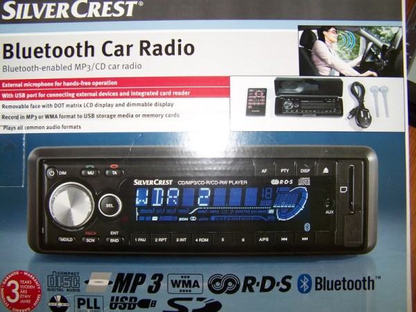 Silvercrest Bluetooth MP3 radio