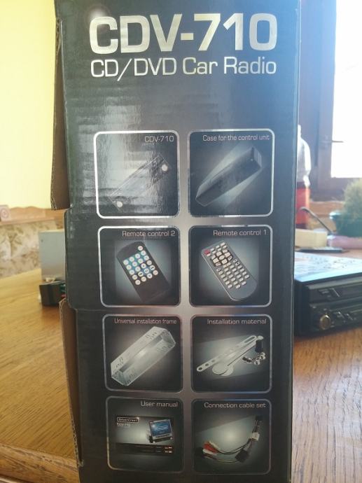 Silvercrest cdv 710 auto dvd player