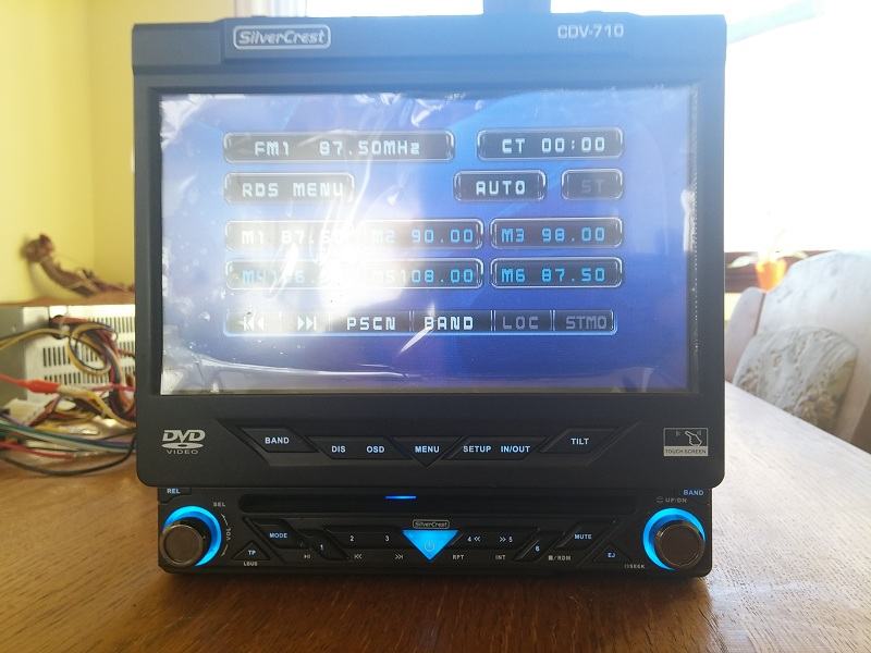 Silvercrest cdv 710 auto dvd player