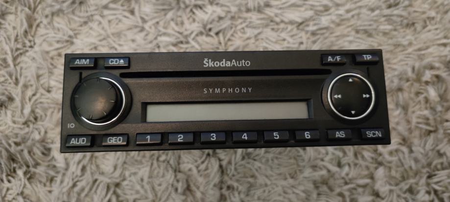 Škoda symphony cd radio