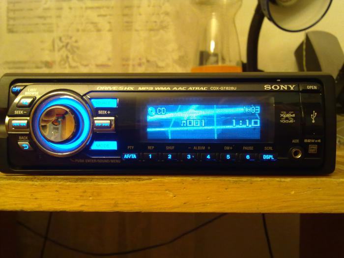 Sony cdx gt 828 u autoradio usb