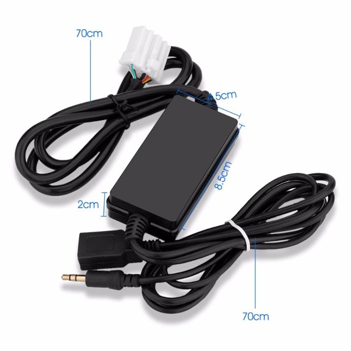 USB MP3 Emulator modul za original tvorničke auto radio cd kazetofone