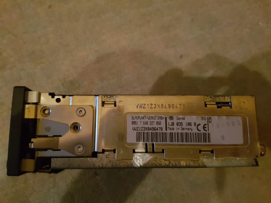 VW Golf 4 radio Gama, ORIGINAL