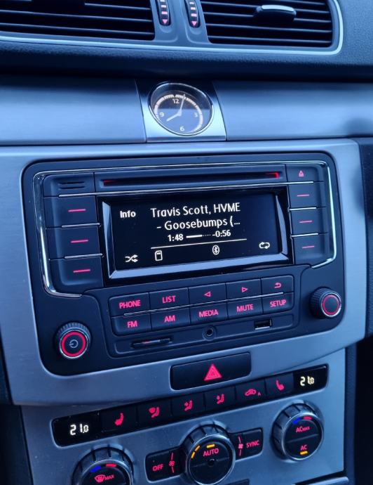 VW Golf 5,6 radio RCD 320 ORIGINAL -Bluetooth,USB,SD, Passat, Polo itd