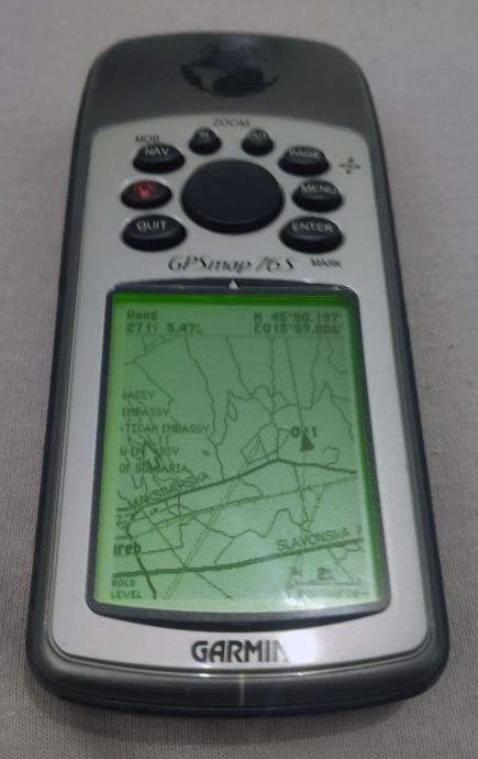Garmin GPSMAP 76S vodootporna GPS navigacija za planinare lovce šumare
