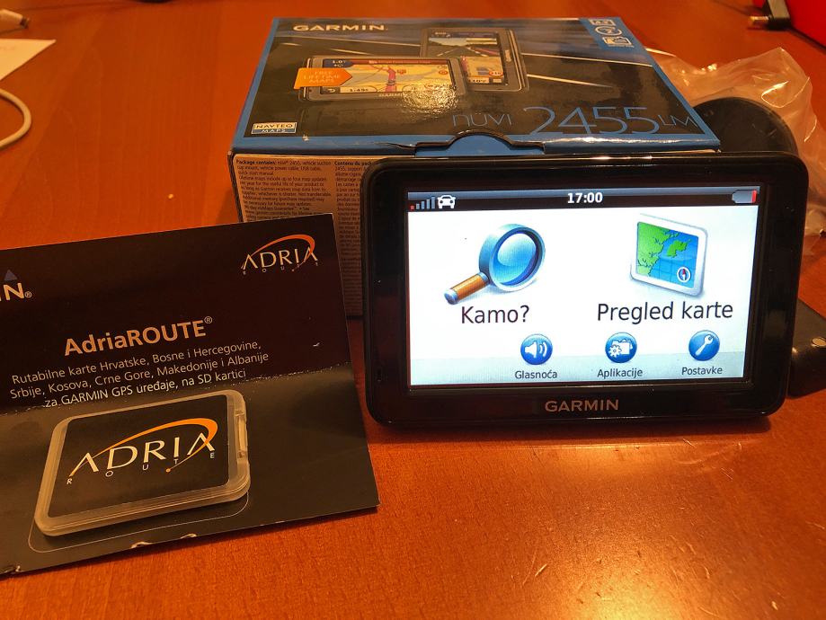 Garmin nuvi 2455 LM + Adria Route