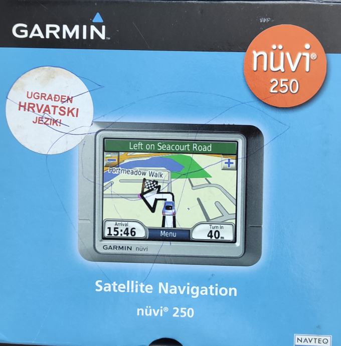 Satelitska navigacija Garmin Nuvi 250