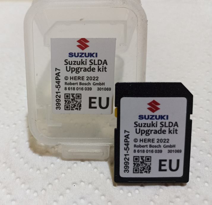 GENUINE SUZUKI/BOSH, SD NAVIGATION CARD, THE LATEST VERSION 2022/2023