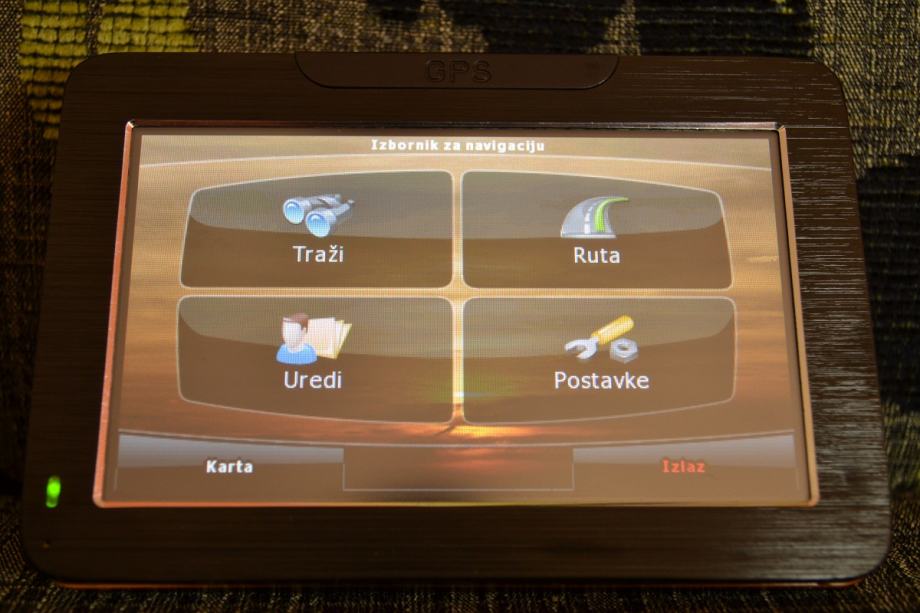 GPS iGO 4,3 LCD Windows CE 6.0