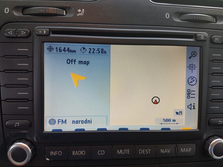 MFD2 VW orginal navigacija radio cd golf passat octavia