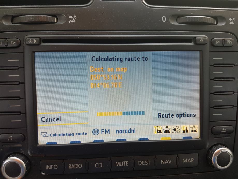 MFD2 VW orginal navigacija radio cd golf passat octavia