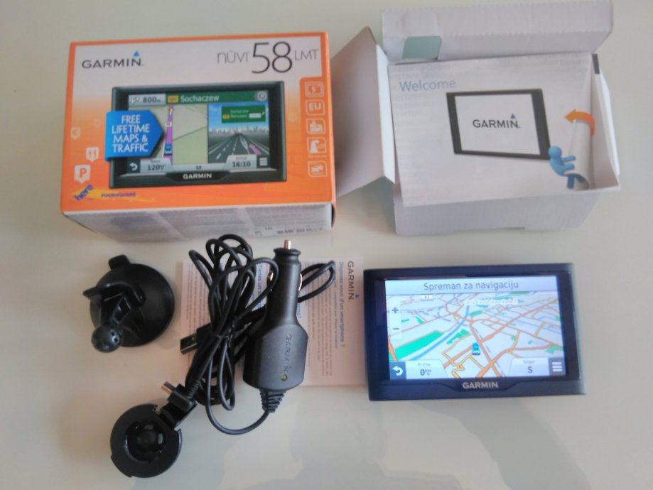 Navigacija Garmin Nuvi 58LMT Europe - 5 ekran 13 cm - lifetime maps