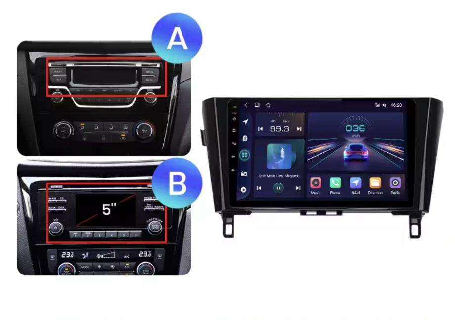 Nissan Quashqai J11 android 2din radio originalna NAVIGACIJA kamera