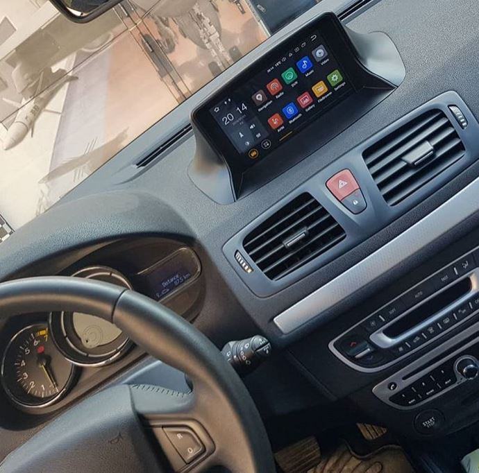Renault Megane Fluence Navi GPS USB SD ANDROID 9.1