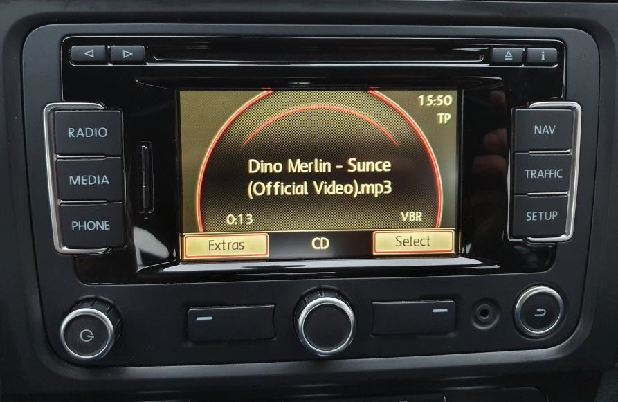 Rns 310 radio navigacija original VW